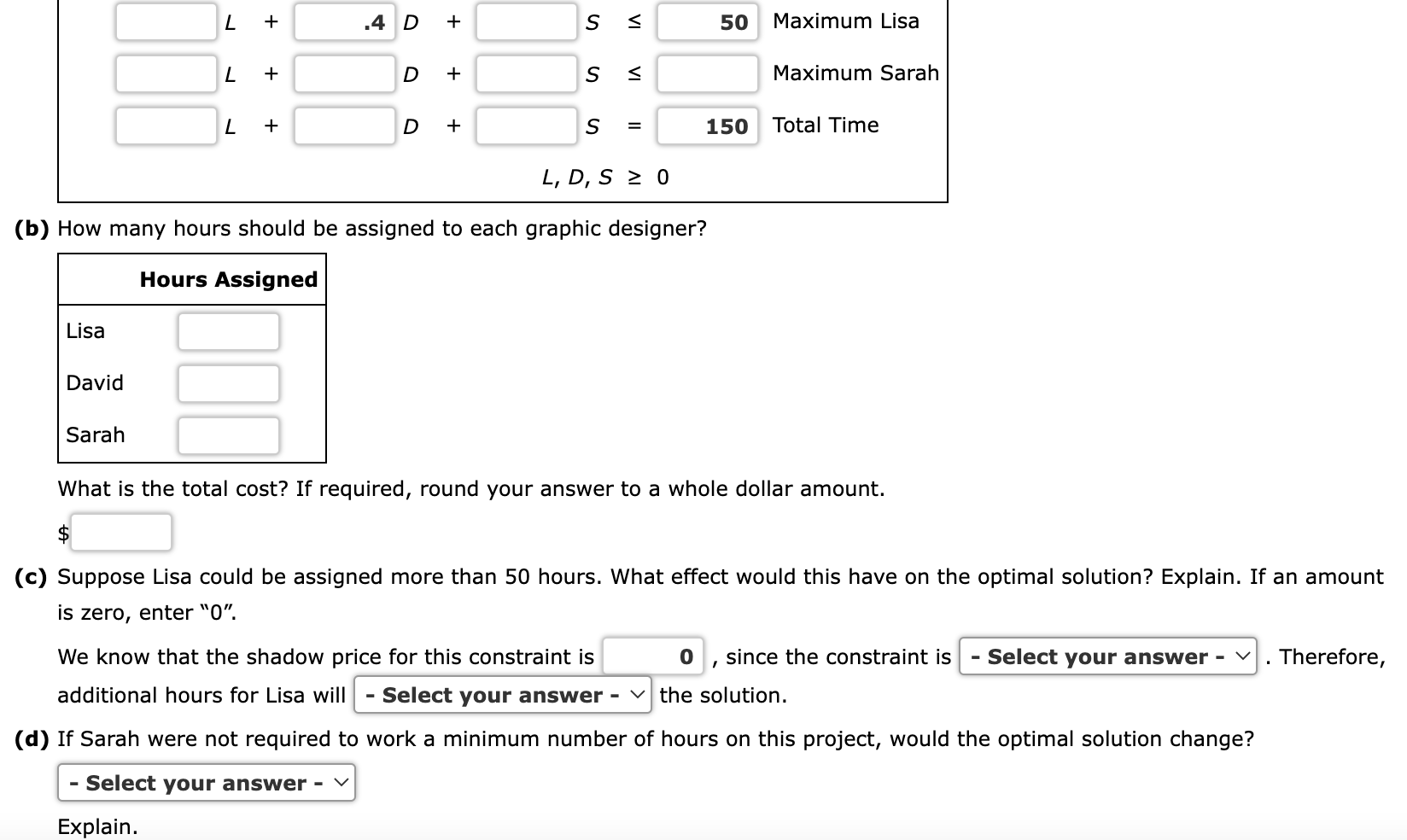 Solved Industrial Designs has been awarded a contract to | Chegg.com