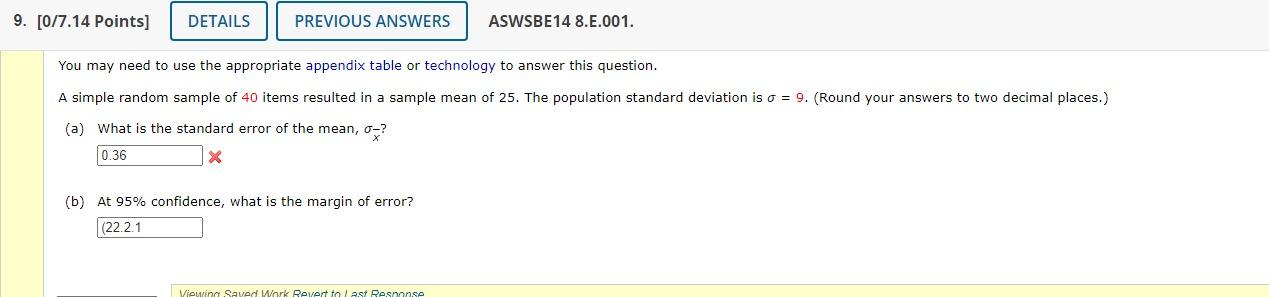 Solved You may need to use the appropriate appendix table or | Chegg.com