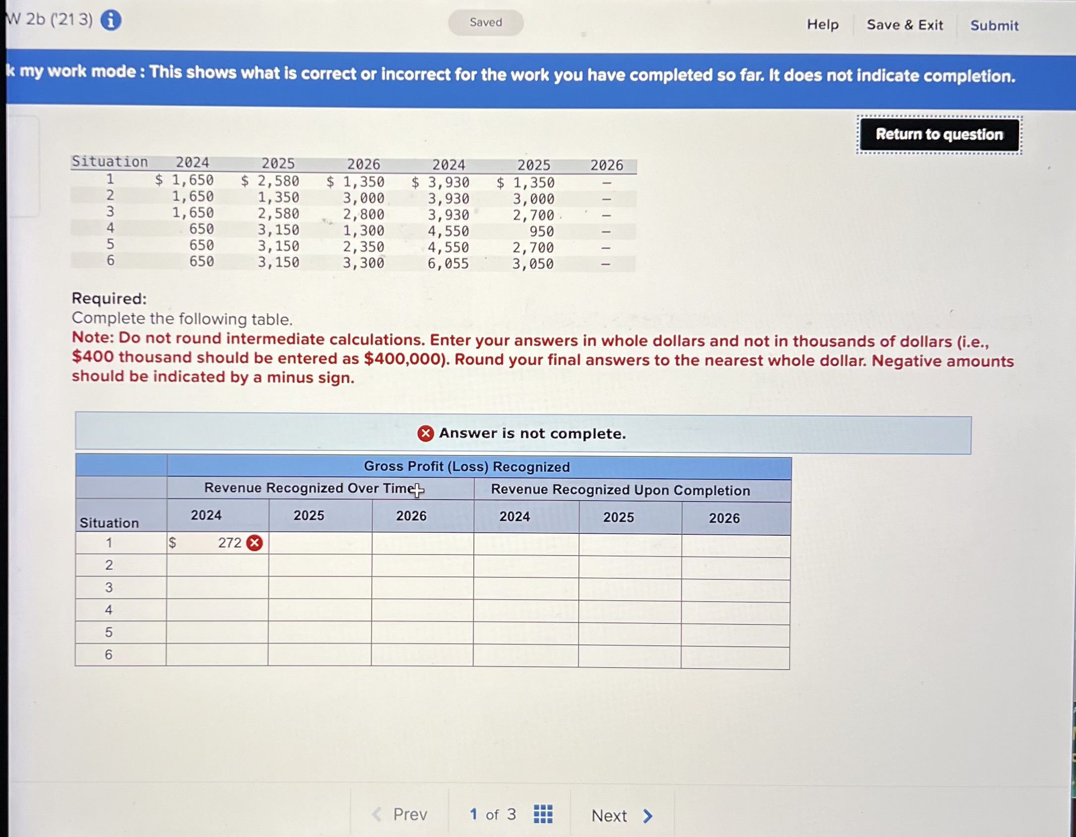 Solved Exercise 6-23 (Algo) Income (loss) recognition; | Chegg.com