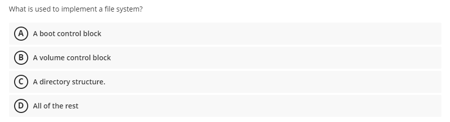 Solved A file system may be mounted during the boot time | Chegg.com