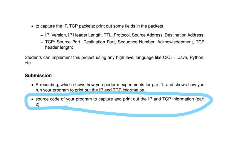 Solved Background We learned Network Forensics, several | Chegg.com