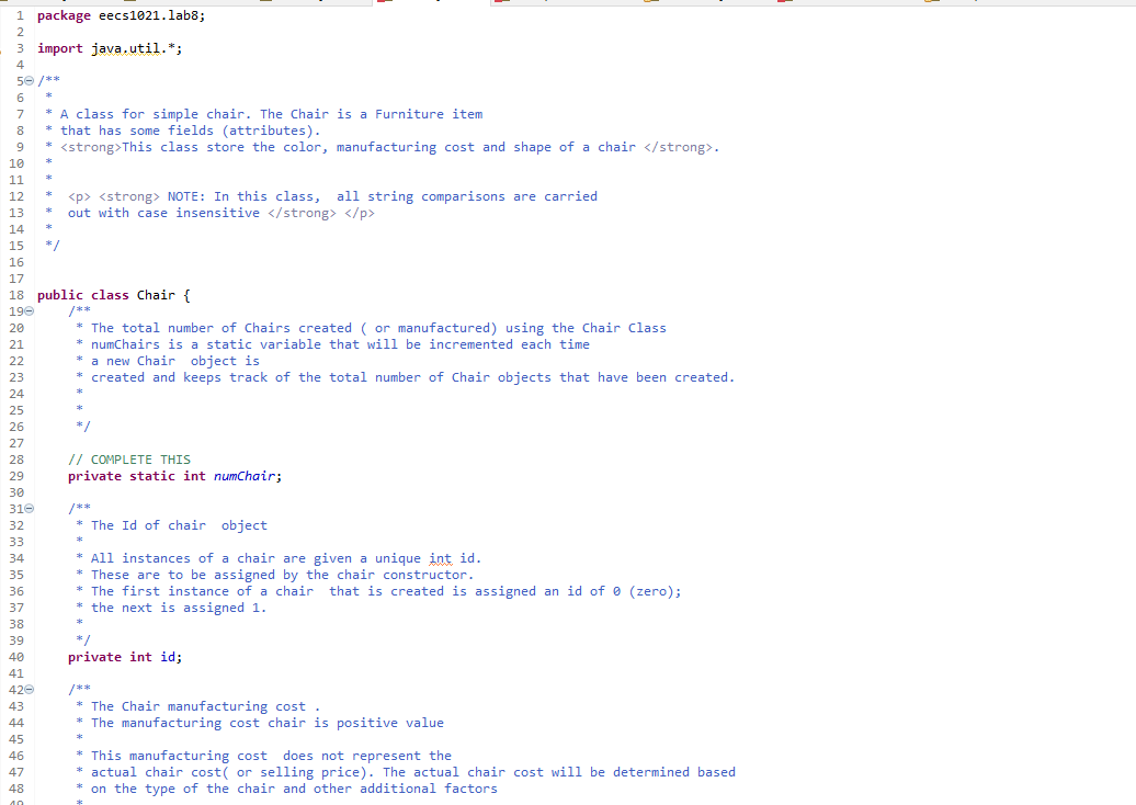 Solved FOR INFORMATION ON WHAT EACH FOLLOWING PIECE OF CODE | Chegg.com