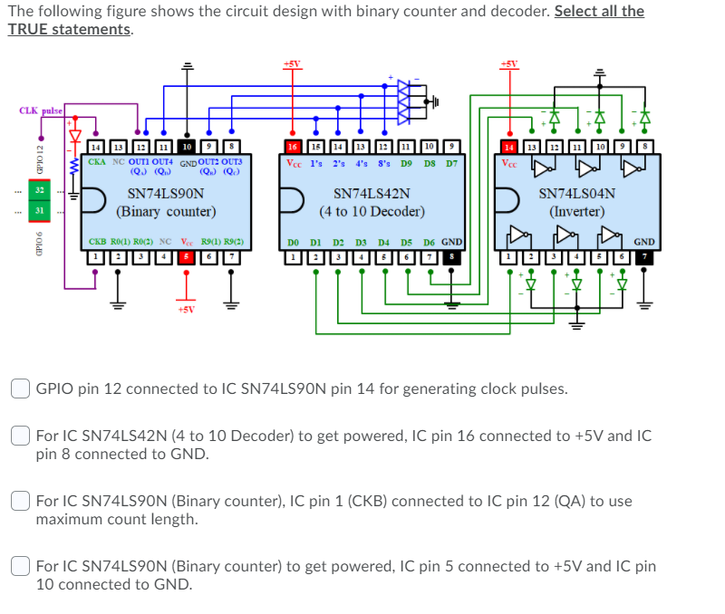 Solved The following figure shows the circuit design with | Chegg.com
