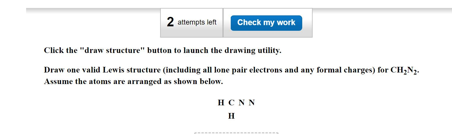 Solved 2 attempts left Check my work Click the "draw | Chegg.com