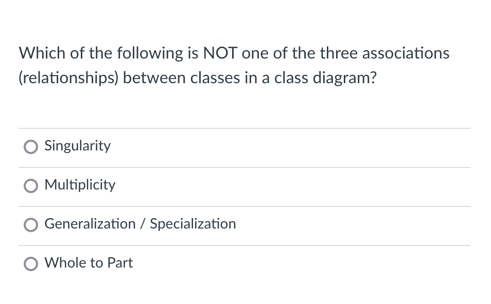 Solved Which of the following is NOT one of the three | Chegg.com