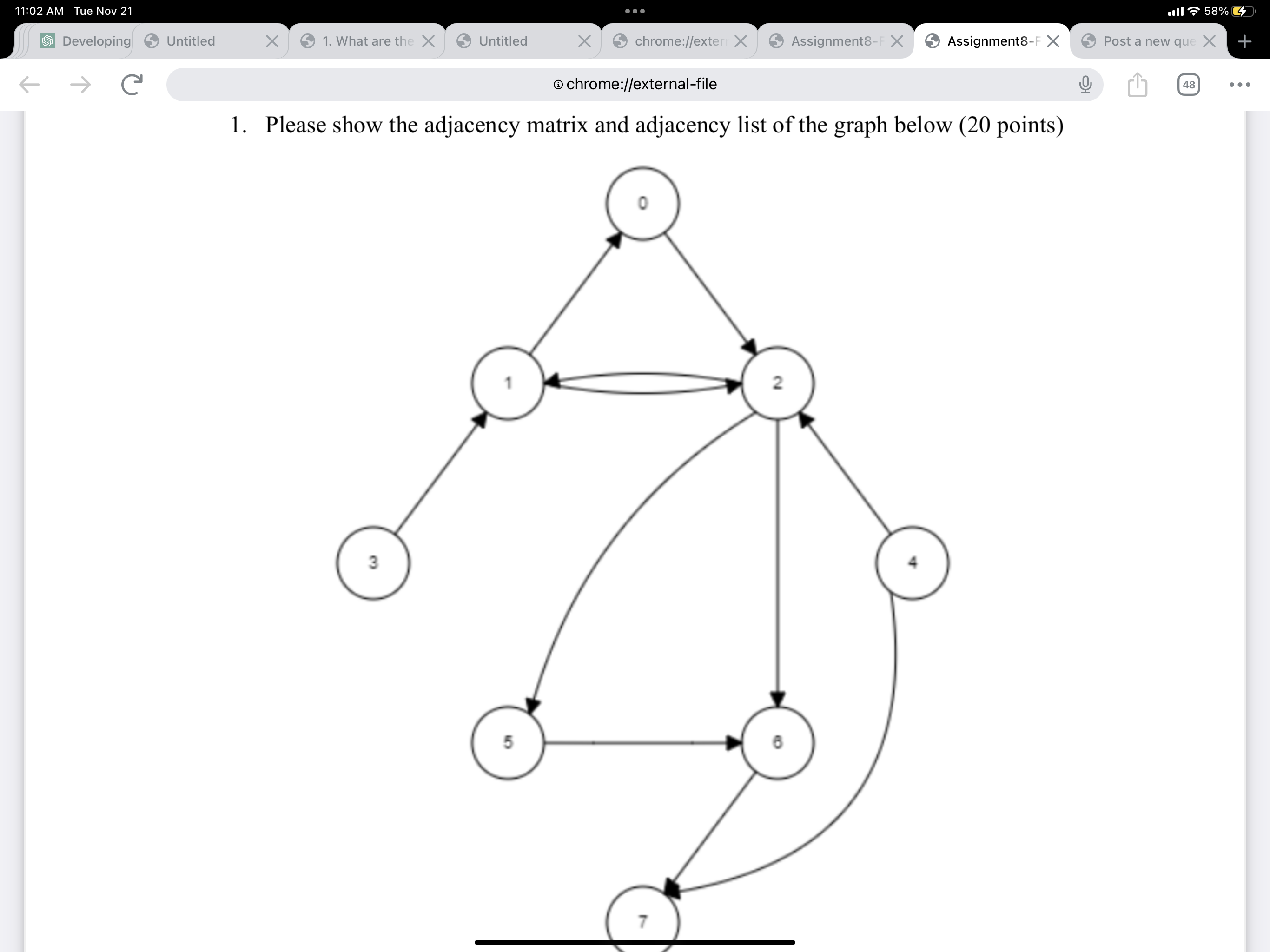 Solved 4. Please apply Prim's method to find the Minimum | Chegg.com