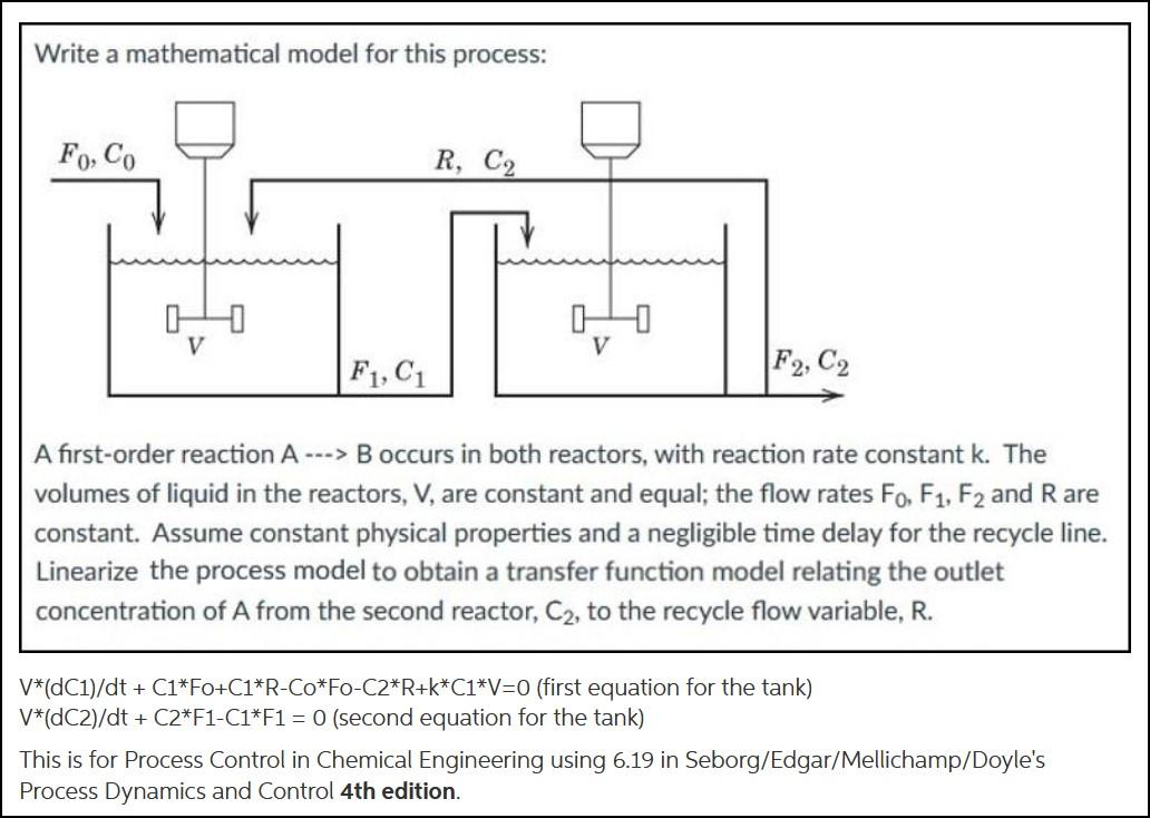 Solved I've provided the mathematical model for the two | Chegg.com