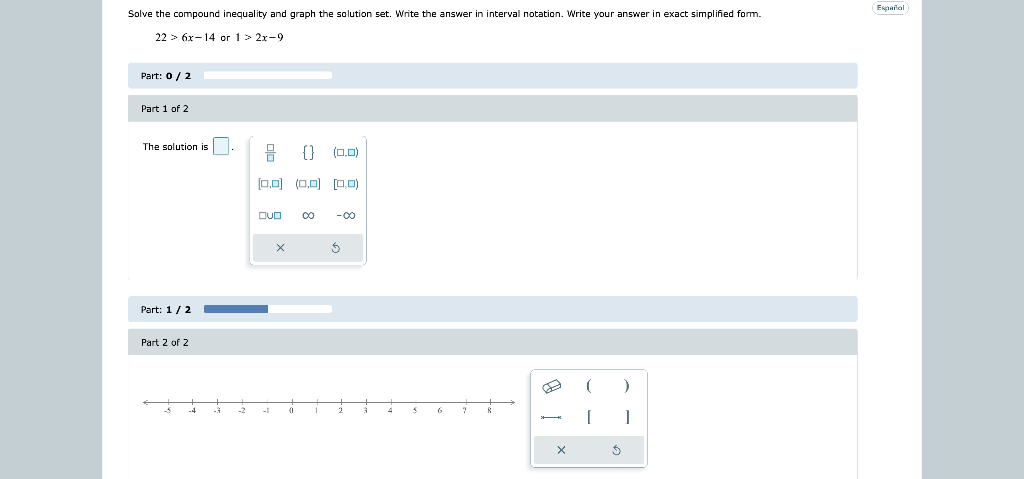 Solved Solve the compound inequality and graph the solution | Chegg.com