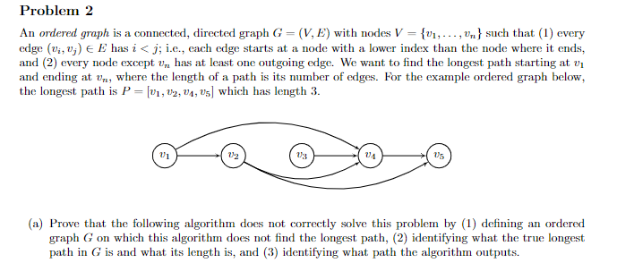 Solved An ordered graph is a connected, directed graph | Chegg.com