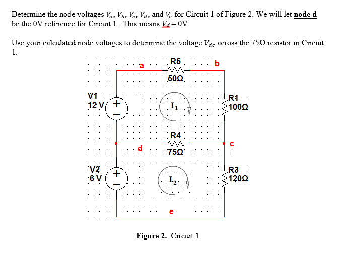 Solved Determine the node voltages Va, Vb, Vc, Va, and V, | Chegg.com
