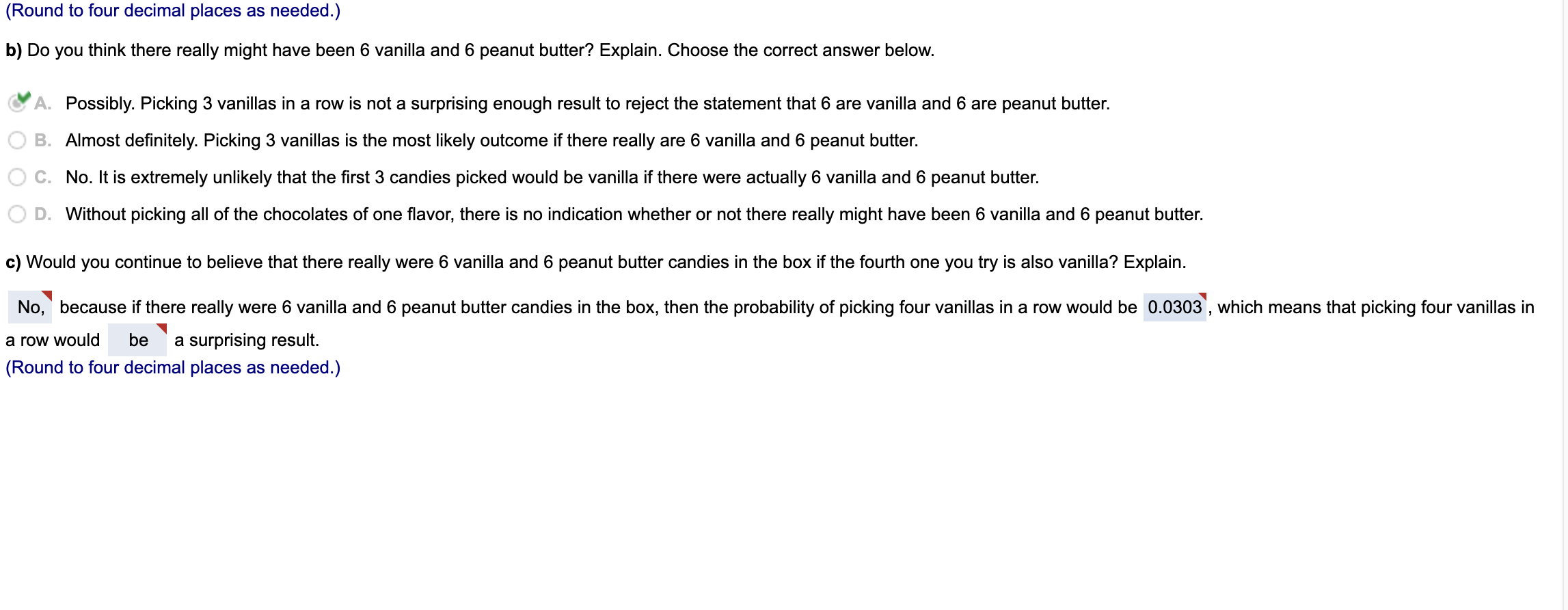 Solved Someone hands you a box of 16 chocolate-covered | Chegg.com