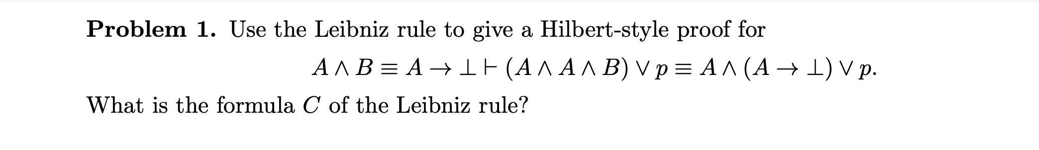 Solved Problem 1. Use the Leibniz rule to give a | Chegg.com