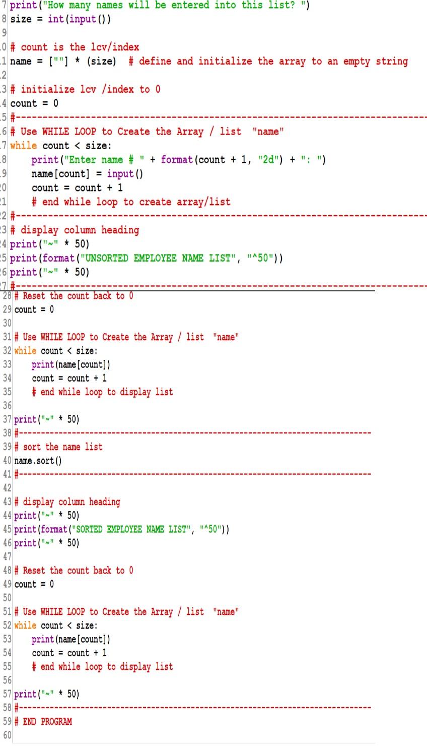 Solved Write a program to enter a list of snowfall data 1. | Chegg.com