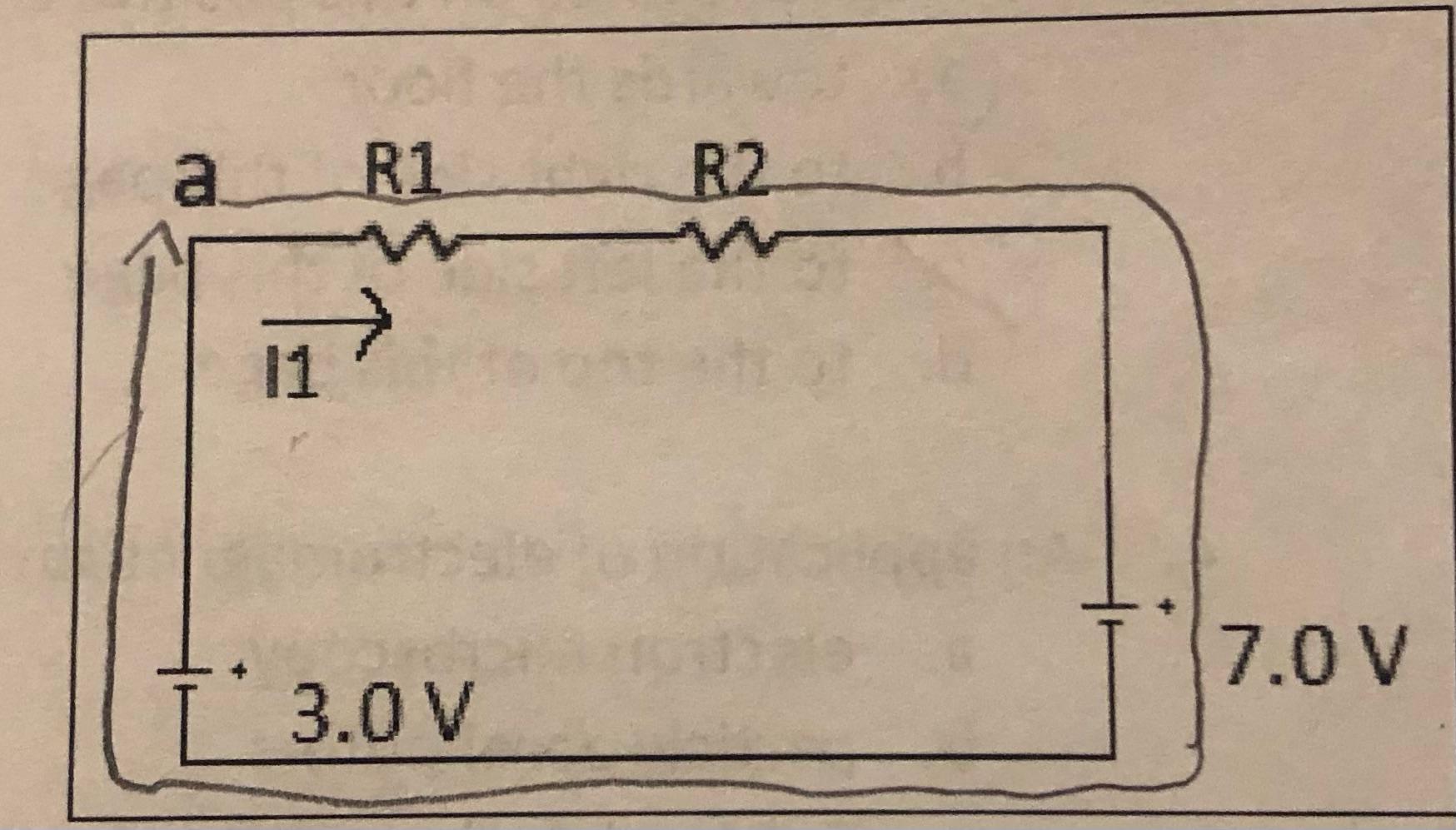 Solved Given the circuit below and moving clockwise from | Chegg.com