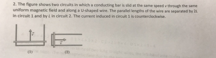 Solved 2. The figure shows two circuits in which a | Chegg.com