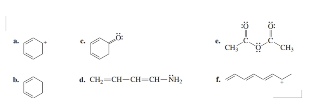 Solved e. 1. CH2=CH−CH=CH−N¨2 f. | Chegg.com