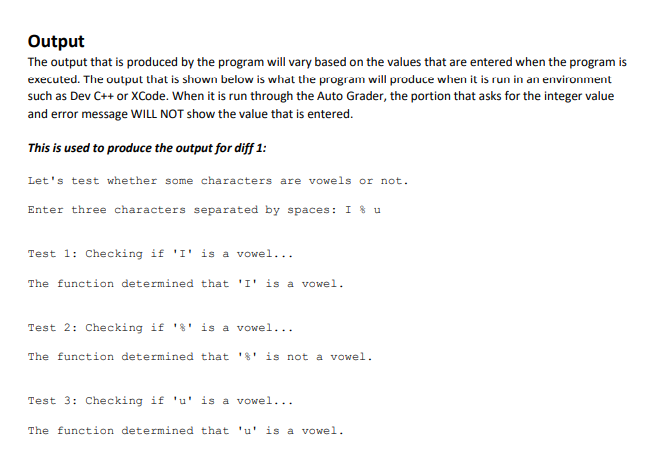 Solved //Is a Vowel daily \#include 〈iostream〉 \#include | Chegg.com