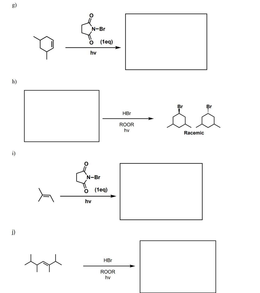 Solved 4) Fill in the missing reactant or product for each | Chegg.com