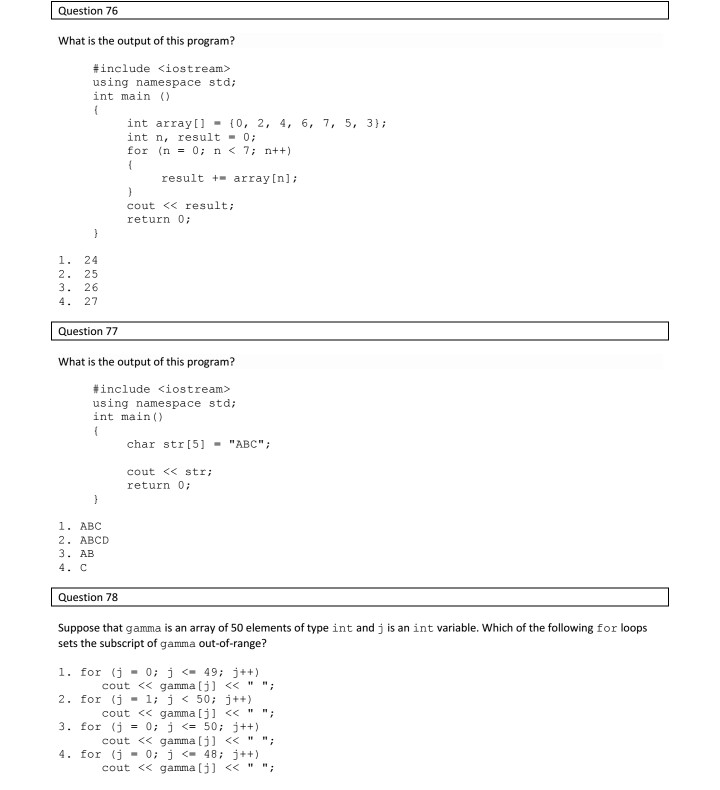 Solved 2. cout > bigRect.length >> width; Question 66 | Chegg.com