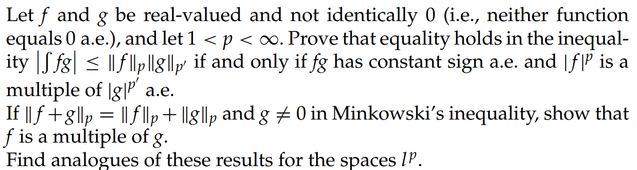 Solved Let f and g be real-valued and not identically 0 | Chegg.com