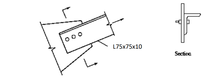 Solved Steel Design A single-angle tension member, an L | Chegg.com