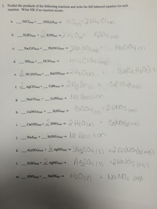 Solved Predict the products of the following reactions and | Chegg.com
