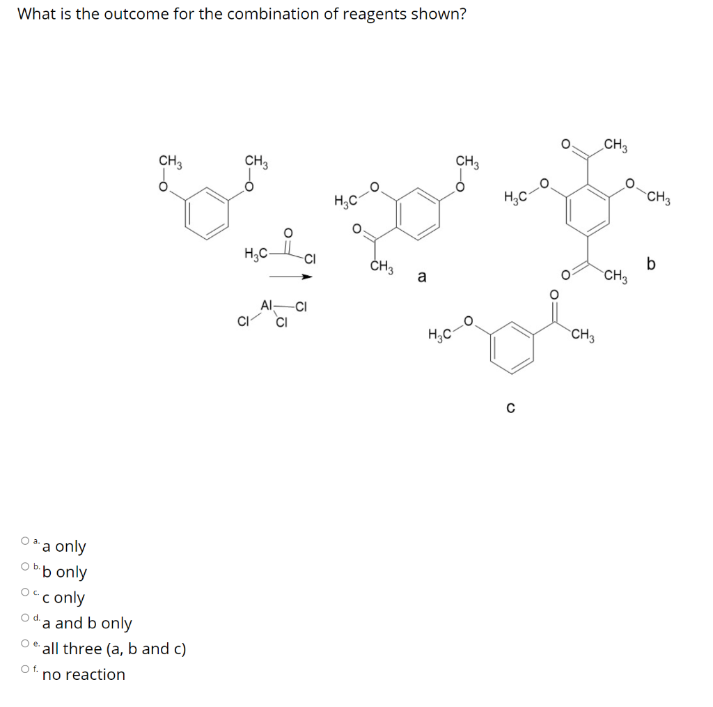Solved What is the outcome for the combination of reagents | Chegg.com