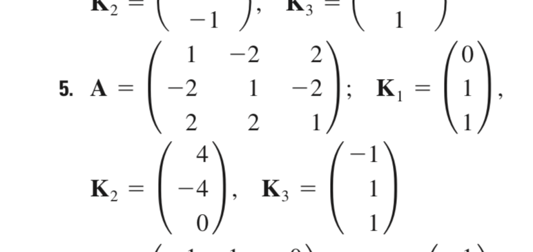 Solved determine if the column vectors are eigenvectors and | Chegg.com