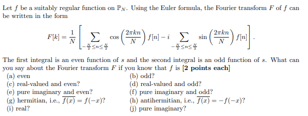 Let f be a suitably regular function on Py. Using the | Chegg.com