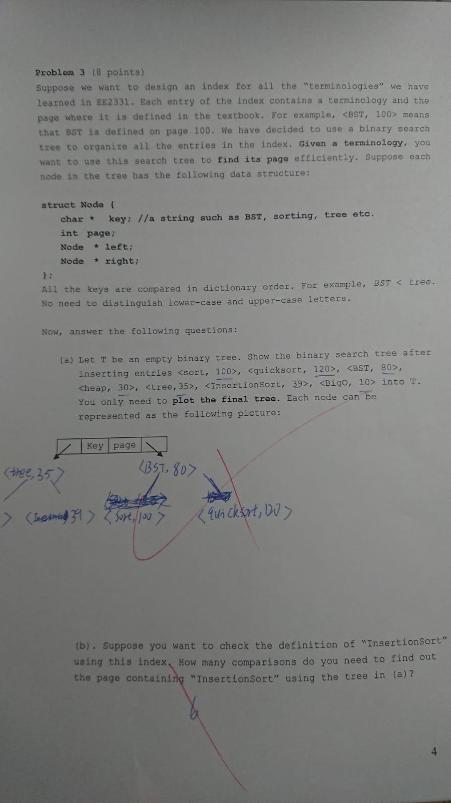 Solved Problem 3 (8 points) Suppose we want to design an | Chegg.com
