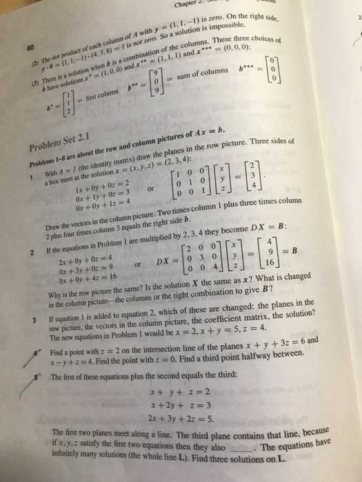 Solved Introduction to Linear Algebra by Gilbert Strang | Chegg.com