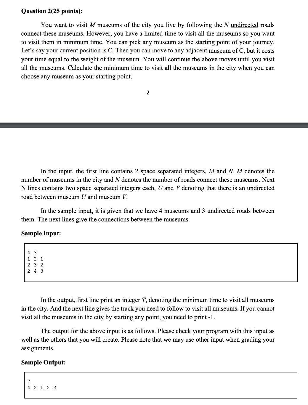 Solved Please solve this problem using JAVA. You must | Chegg.com