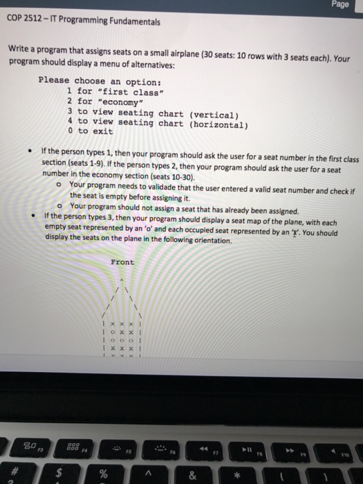 Solved COP 2512-IT Programming Fundamentals Write a program | Chegg.com