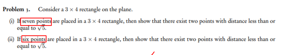 Solved Problem 3. ﻿Consider a \( 3 \times 4 \) ﻿rectangle on | Chegg.com