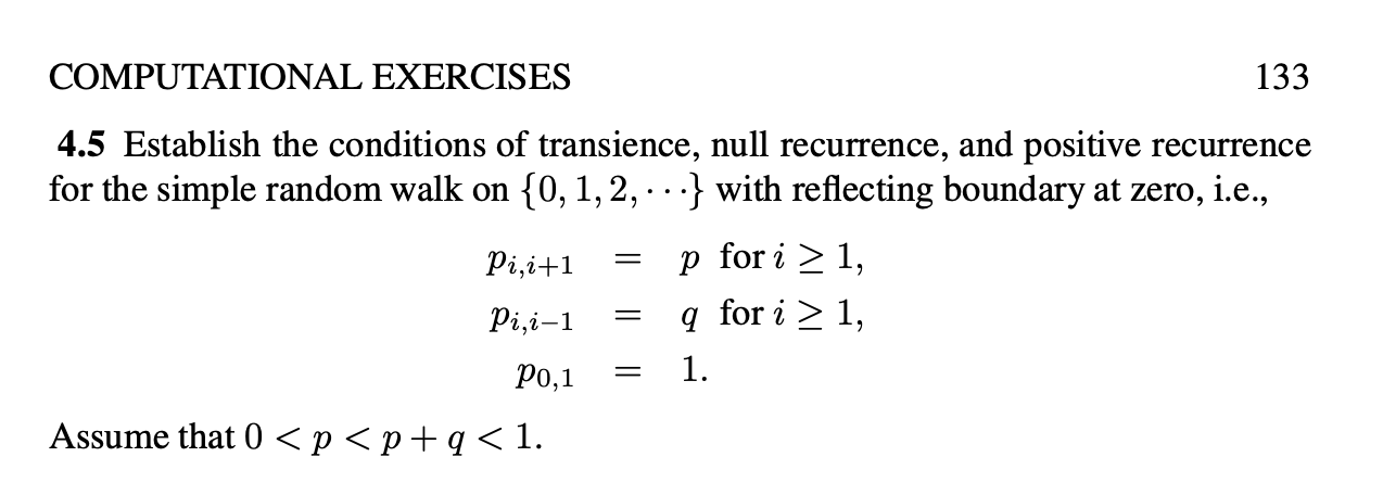 COMPUTATIONAL EXERCISES 133 4.5 Establish the | Chegg.com