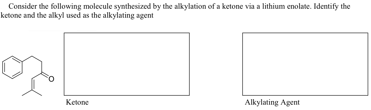 Solved Consider the following molecule synthesized by the | Chegg.com