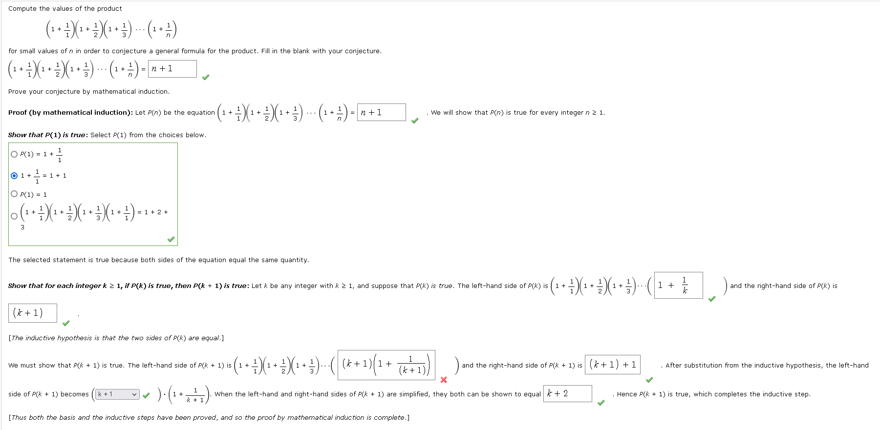 Solved Compute the values of the product | Chegg.com