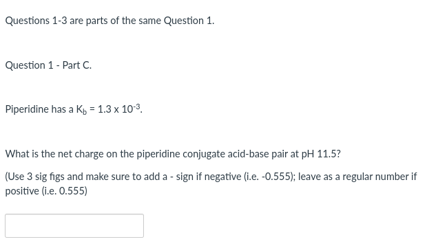Solved Questions 1-3 are parts of the same Question 1. | Chegg.com