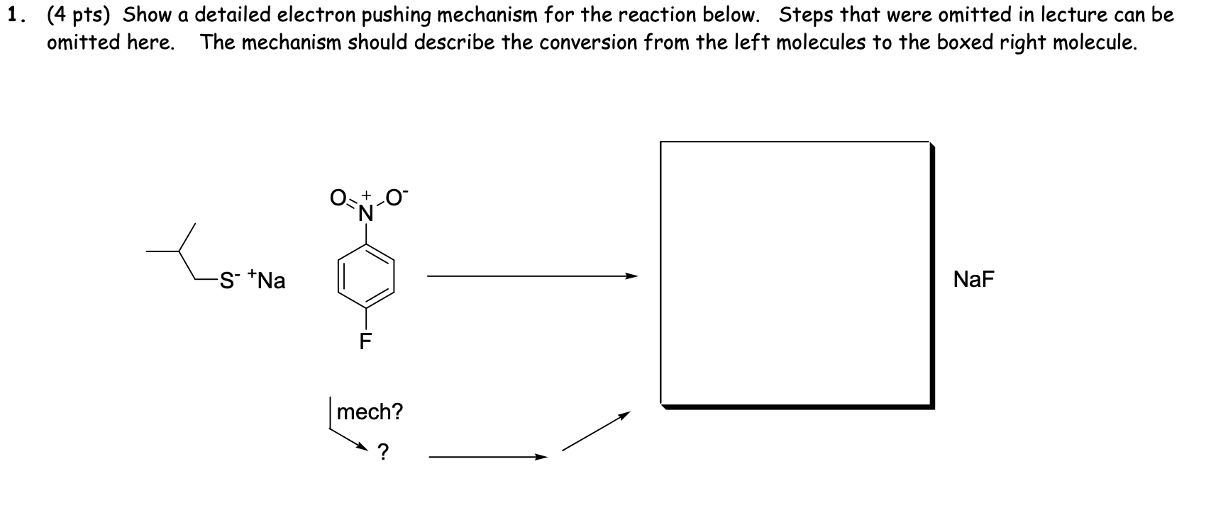 Solved Show a detailed electron pushing mechanism for the | Chegg.com