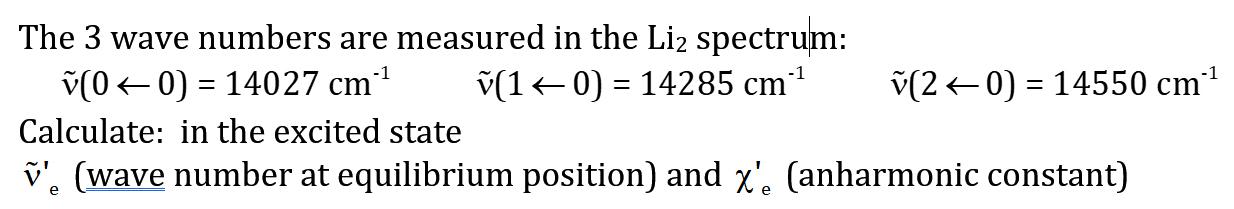 Solved - 1 - 1 -1 = The 3 wave numbers are measured in the | Chegg.com
