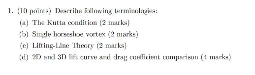 Solved 1. (10 points) Describe following terminologies: (a) | Chegg.com