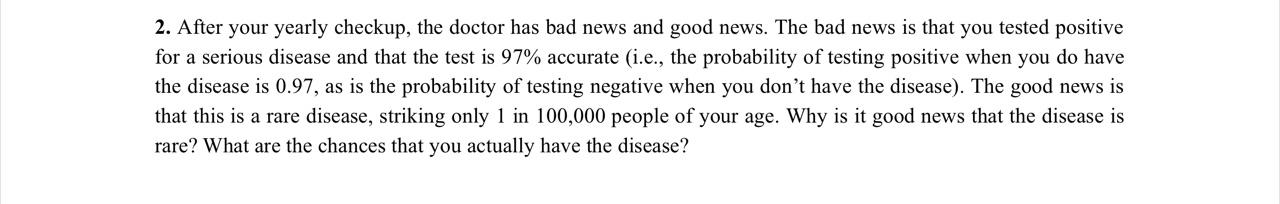 Solved This question is "Bayesian Rule" in Artificial | Chegg.com