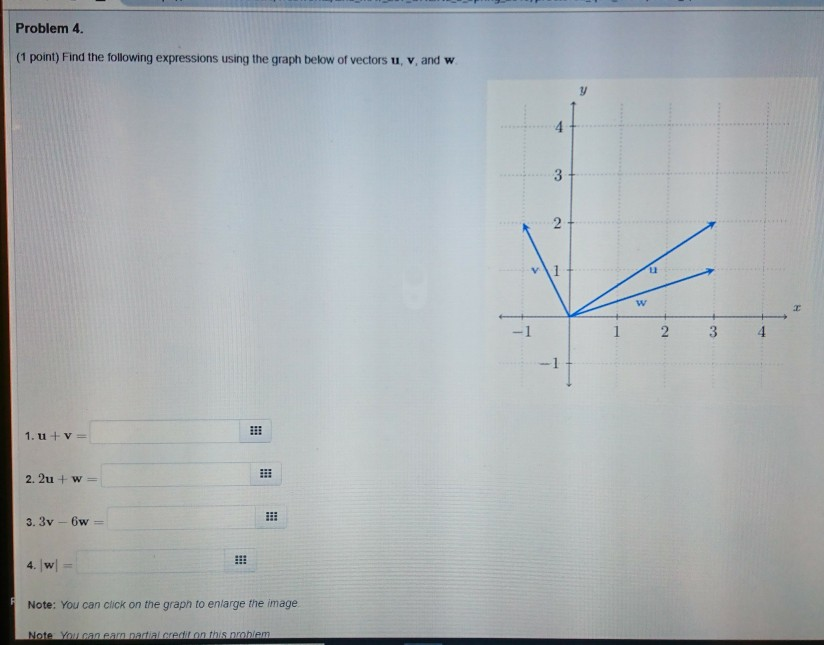 Solved Problem 4. (1 point) Find the following expressions | Chegg.com
