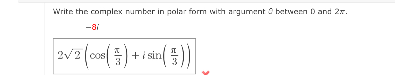 Solved Write z1 and z2 in polar form. | Chegg.com