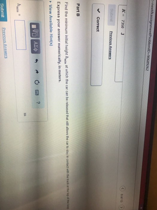 Solved Constants (Figure 1)A roller-coaster car may be | Chegg.com