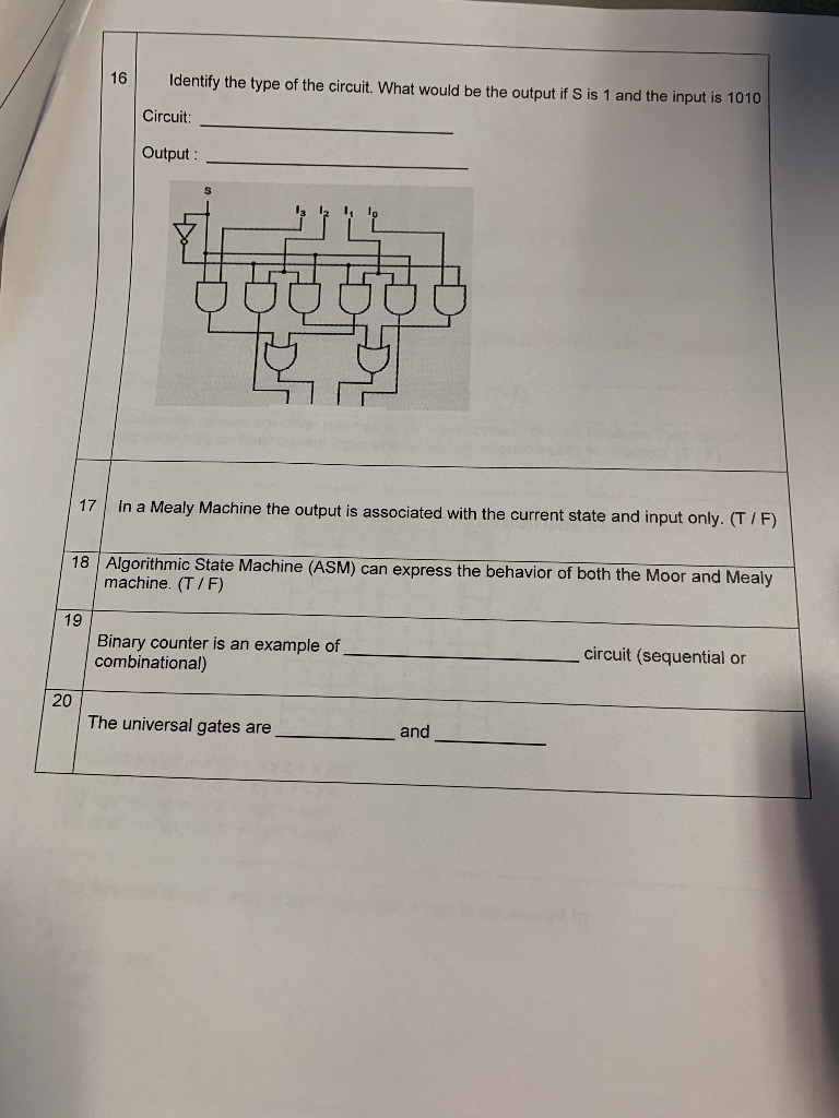 Solved Identify the type of the circuit. What would be the | Chegg.com
