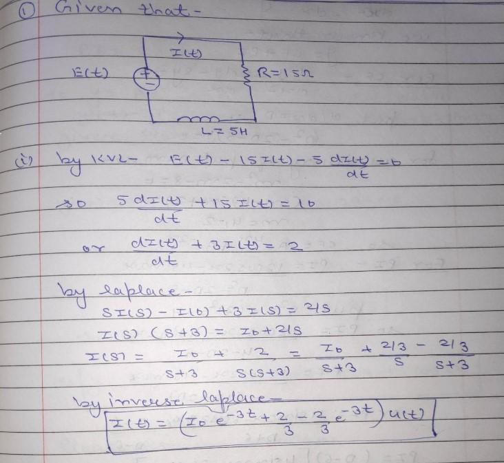 Solved 1-i want you to proof this answer using math lab | Chegg.com