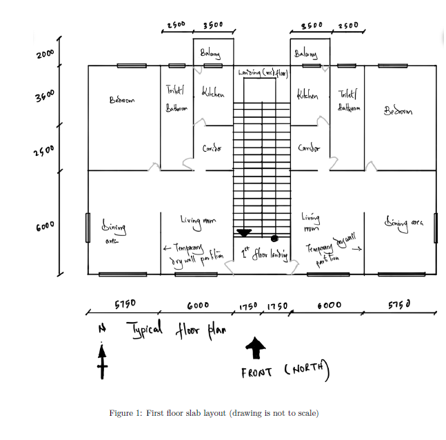 Solved Design Scenario A 2-storey hostel block that will be | Chegg.com