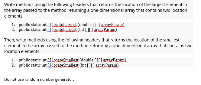 Solved Need help writing a basic Java program using the | Chegg.com