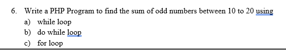 Solved 1 Write A Php Program To Initialize An Indexed Array